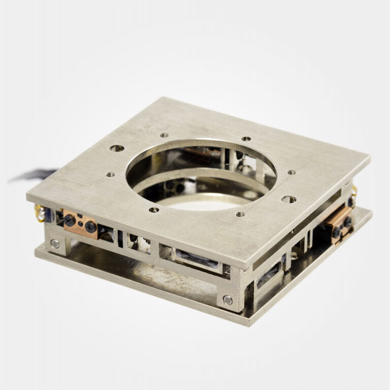 Piezo Hollow Stage XY-axis (PZS-HQ50-04) – Piezolution GmbH